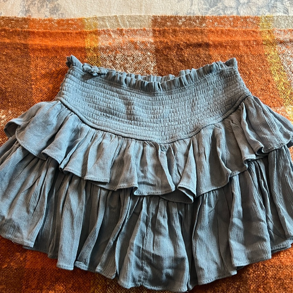 American Threads Day Tripper Ruffle Skort - Gem